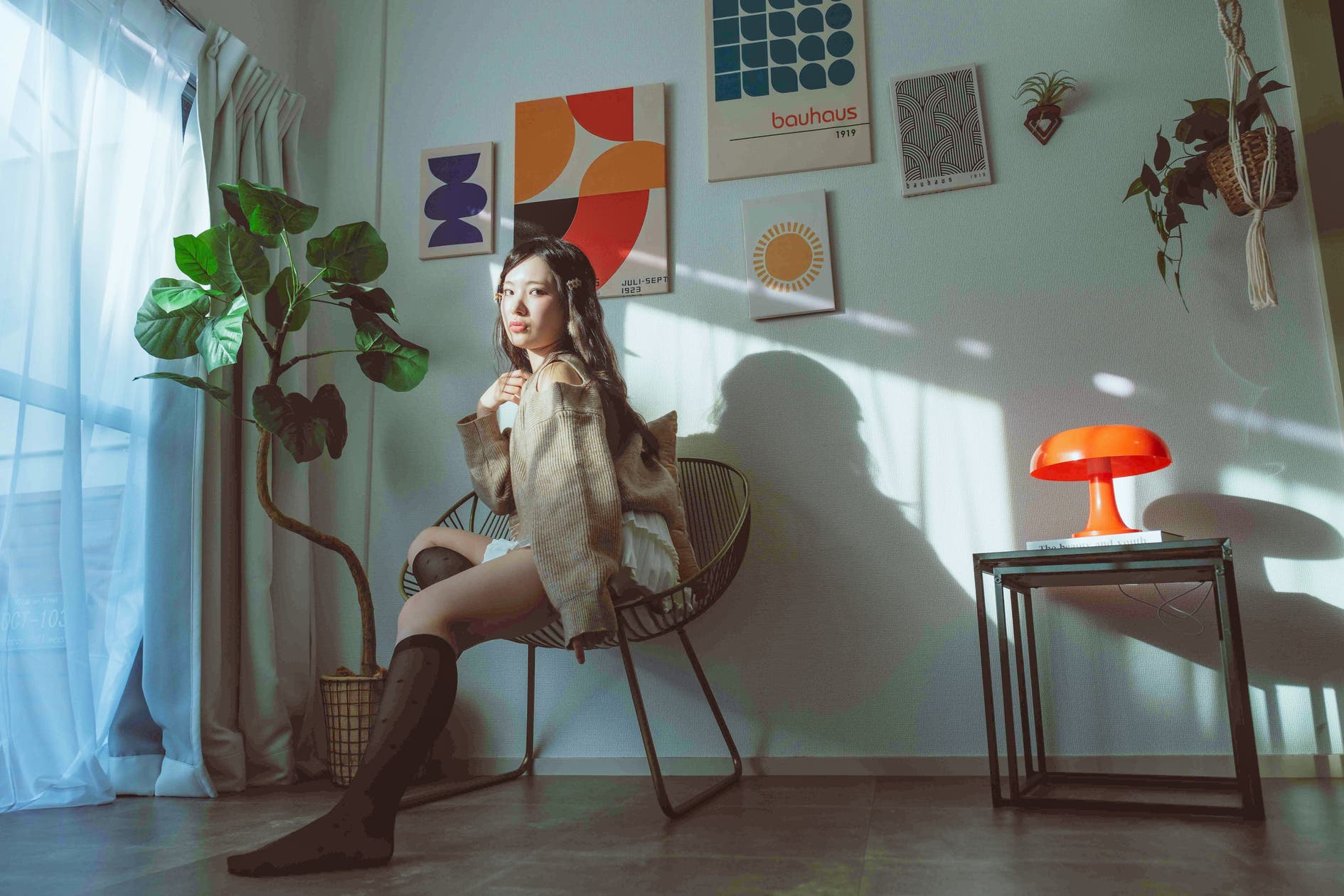 🆕OPEN 20%OFF📣新大久保駅4分｜レトロでポップなデザインハウス｜自然光×リビングダイニング｜ポートレートの写真1