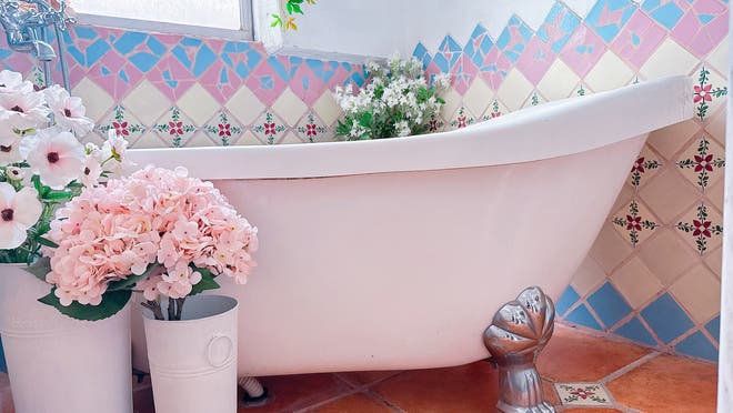 【西馬込店】西馬込駅5分|やわらかな自然光が降り注ぐ、 水色と黄色を基調とした爽やかなスタジオの写真3