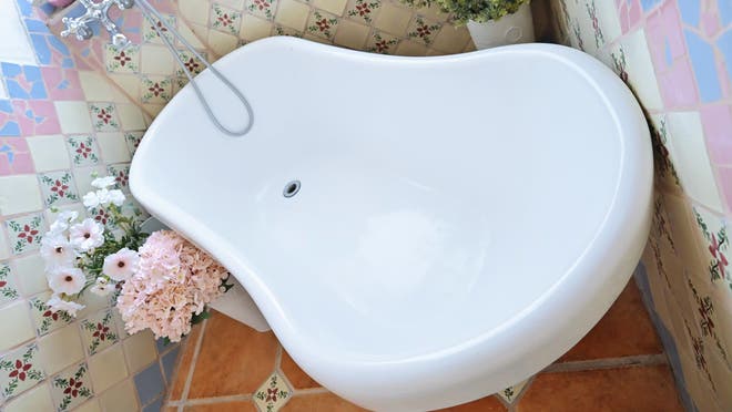 【西馬込店】西馬込駅5分|やわらかな自然光が降り注ぐ、 水色と黄色を基調とした爽やかなスタジオの写真4