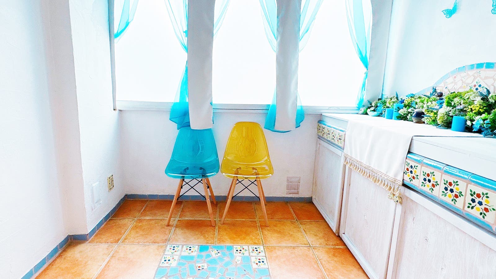 【西馬込店】西馬込駅5分｜やわらかな自然光が降り注ぐ、 水色と黄色を基調とした爽やかなスタジオの写真7