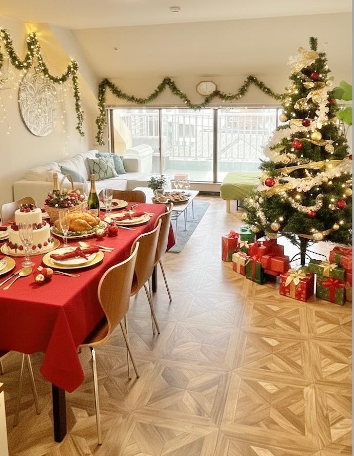 ✨🎄クリスマス装飾中🎄✨15名様0K👌駅チカ3分🙌バルコニーでBBQ🍖[Nemica蒲田2]の写真1