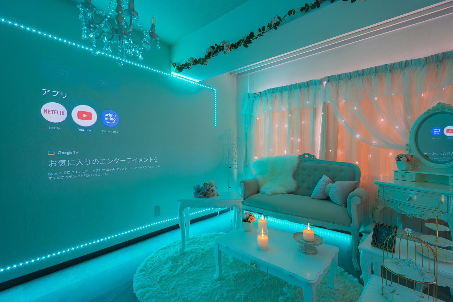 NEW OPEN特価🉐【推し活に最適】姫系ロココ調🎀小さな推しフォトルーム｜横浜駅近｜コスプレ｜推し活｜誕生祭の写真5