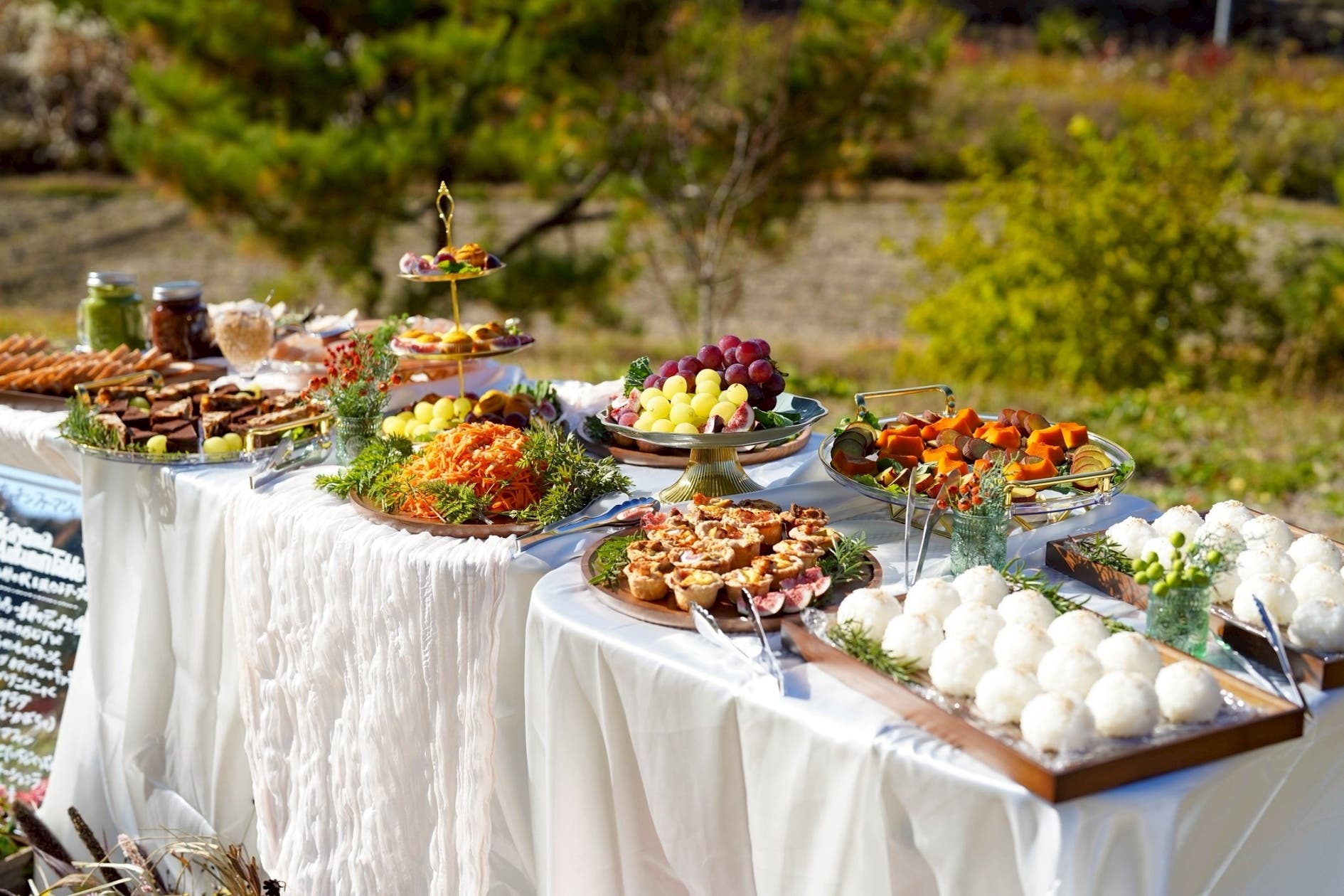 【FOOD】ココロとカラダよろこぶ パーティービュッフェプラン (4,400円〜1人)（室内/屋外 対応可◎）の画像1