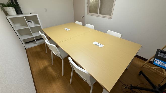 品川駅3分🚶♂️エアコン無し🙇♀️温風・送風機🈶会議・打ち合わせ💬各種撮影👌シャトープレイス品川E貸会議室の写真2