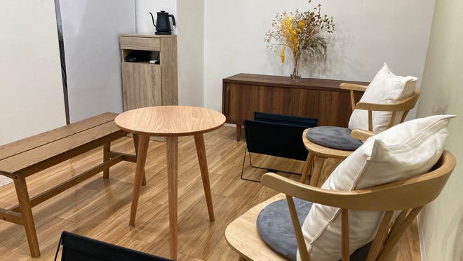 大阪上本町駅・谷町9丁目駅から徒歩約5分のオシャレなフリースペース | ミネラルウォーター付の写真3