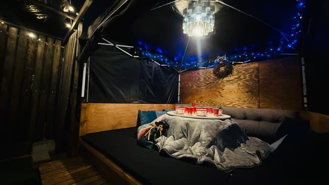 冬はぬくぬくコタンピング!BBQグリル無料貸し出し!鍋やたこ焼きパーティーもOK♪圧倒的映えスポットで盛り上がろう!の写真7