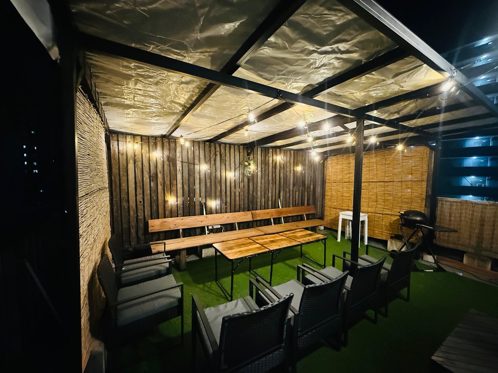 冬でもぬくぬく👍電気毛布無料貸し出し中💕【八丁畷駅1分】屋上グランピングガーデン🍖の写真7