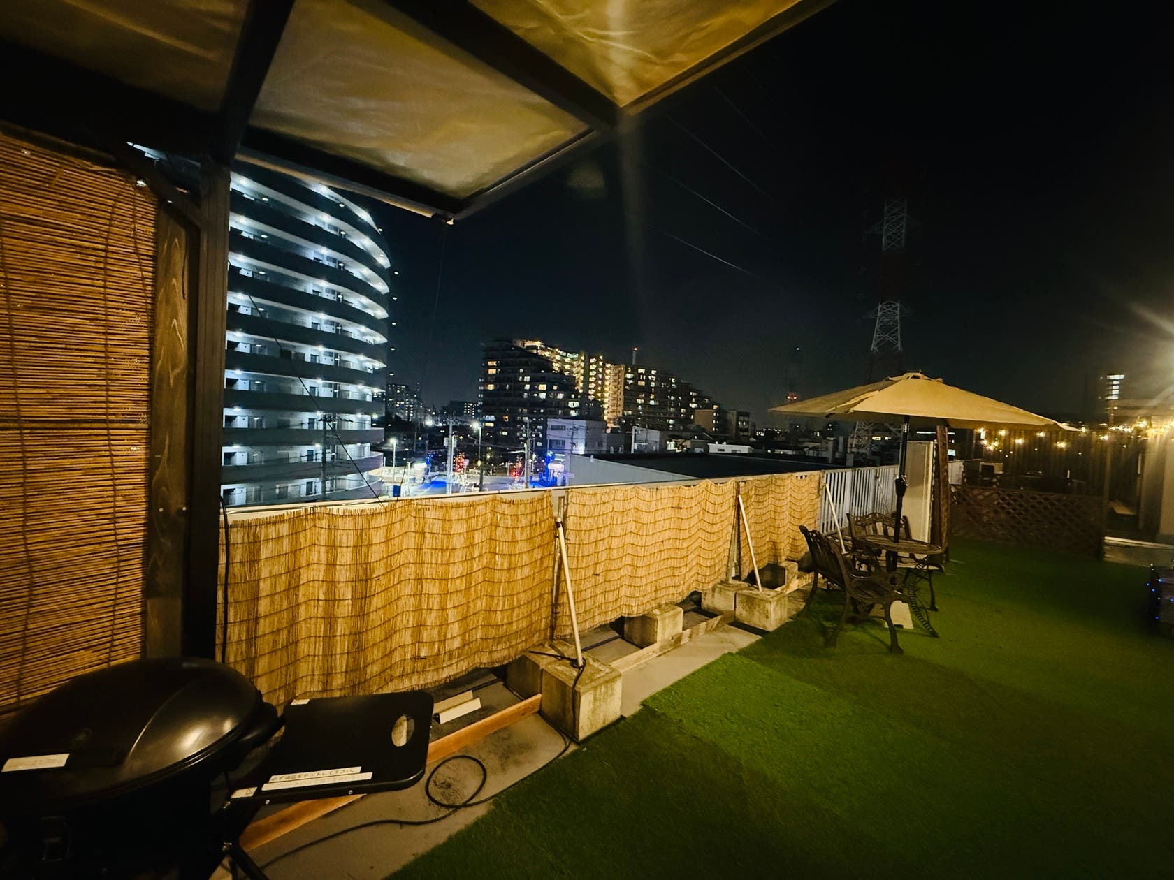 冬でもぬくぬく👍電気毛布無料貸し出し中💕【八丁畷駅1分】屋上グランピングガーデン🍖の写真9