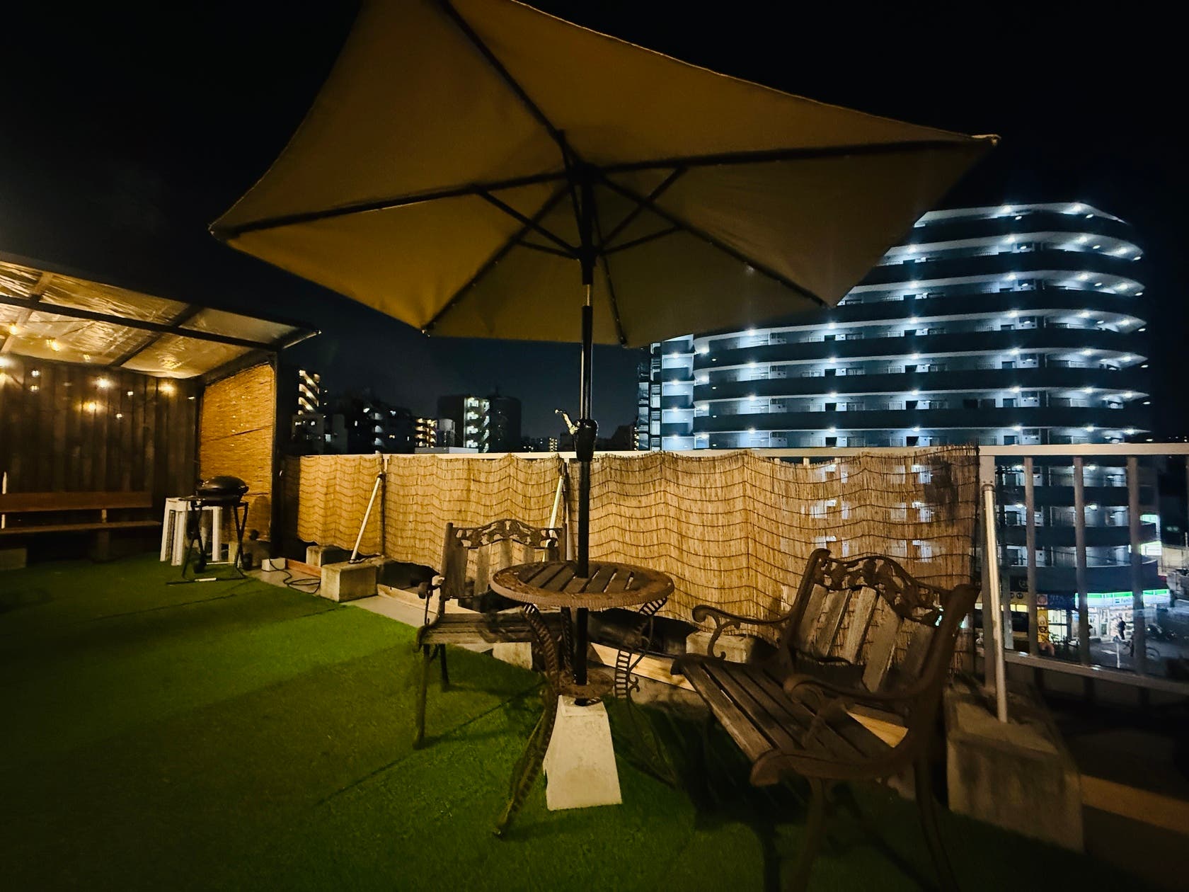 冬でもぬくぬく👍電気毛布無料貸し出し中💕【八丁畷駅1分】屋上グランピングガーデン🍖の写真6