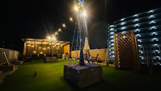 冬でもぬくぬく👍電気毛布無料貸し出し中💕【八丁畷駅1分】屋上グランピングガーデン🍖の写真5