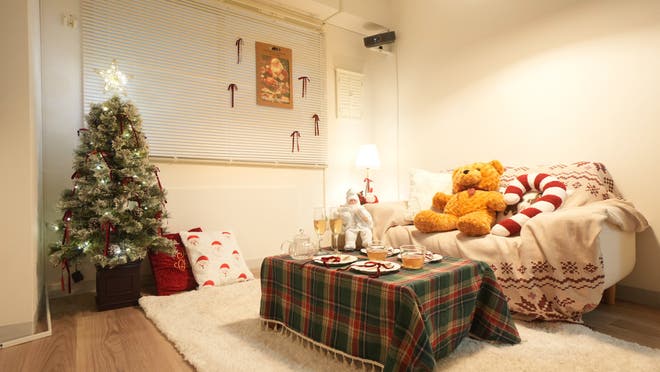 新宿駅近|韓国風の可愛い空間で女子会に最適✨写真映え抜群のレンタルスペース🎀の写真1