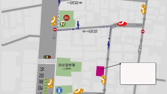 四谷三丁目駅から徒歩4分!専門業者施工の4面R白ホリスタジオの写真10