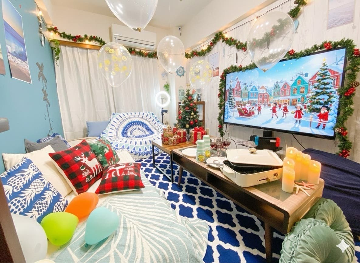 【🐠特割 &✨最大５０％OFF】🐠西海岸マリン🐬おうちデート💕女子会に最適⛵️人気ゲーム機&ネトフリ視聴 | 最大８名🆗24H可の写真1