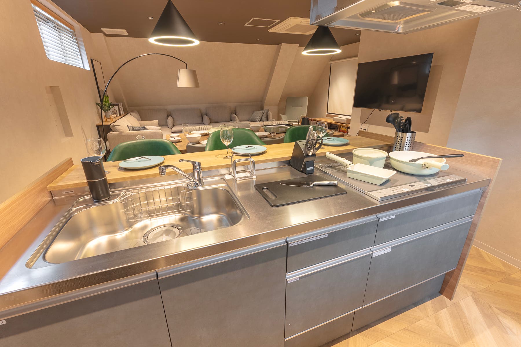 スペモ💫東新宿駅2分✨キッチン🍳プロジェクター🎥パーティー🍷撮影🎥ママ会👶🏻704_SpemoLIVING東新宿の写真19