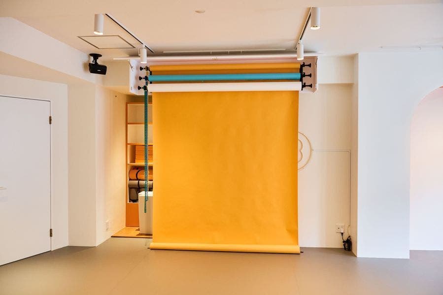 撮影用背景紙（オレンジ）の画像1