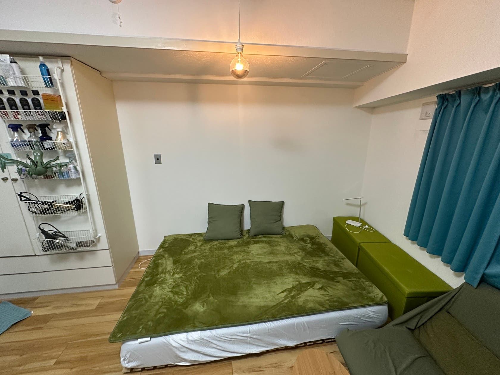 【新宿6分/東中野駅徒歩3分/広々オシャレ】引きこもりデート♪お料理道具☆バスルームとWベッドふわとろマットレス&大型TVの写真19