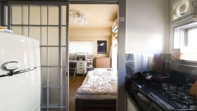 NEW|6畳ひとり暮らし|日常|生活|都会|一人暮らし|上京|アパート|ライフスタイル|自然光|ベランダ|キッチン蒲田駅徒歩5分の写真12