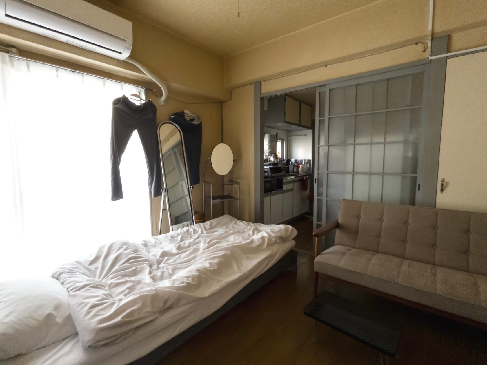 NEW|6畳ひとり暮らし|日常|生活|都会|一人暮らし|上京|アパート|ライフスタイル|自然光|ベランダ|キッチン蒲田駅徒歩5分の写真16