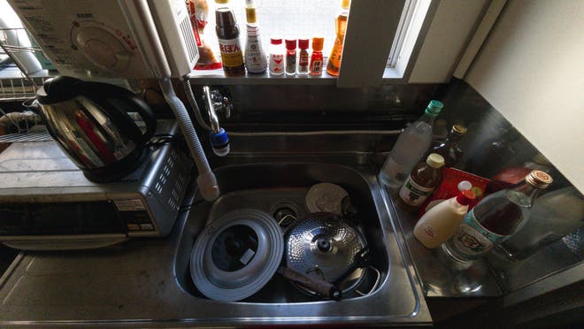 NEW|6畳ひとり暮らし|日常|生活|都会|一人暮らし|上京|アパート|ライフスタイル|自然光|ベランダ|キッチン蒲田駅徒歩5分の写真24