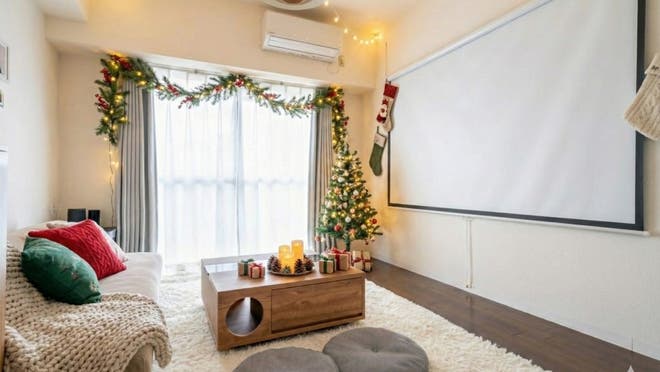 【名古屋駅4分】ホームパーティー🍴推し活📣女子会💞ボドゲ🃏/夜間利用🌟100㌅プロジェクター完備🎥キッチン付き🍳✨の写真4