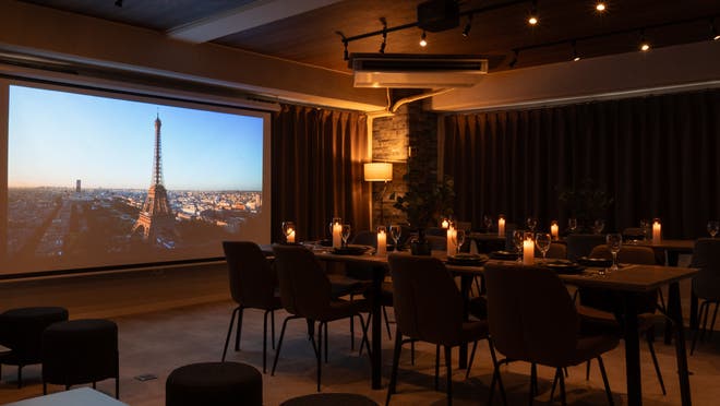 〈MillionLOUNGE広島駅前〉広島駅4分🚃最大40名🎉巨大スクリーン🎬各種パーティ🍷ビジネス🎤撮影💎の写真14