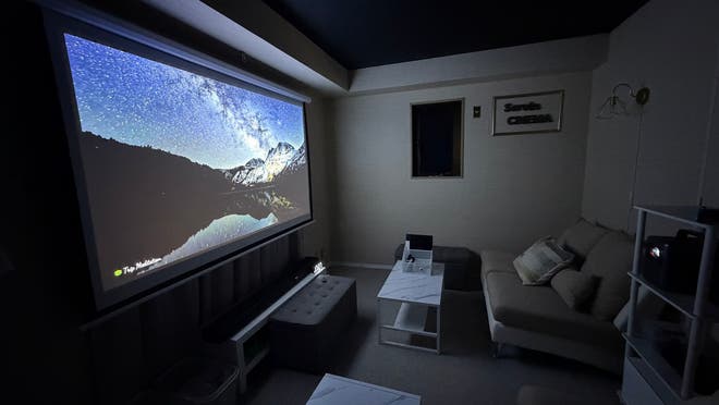 NEW🎉クリスマス☃️🎃最大12名🉐プロジェクタ📽️映画🐈⬛デート💓ゲーム🎮女子会💗Serein梅田の写真1