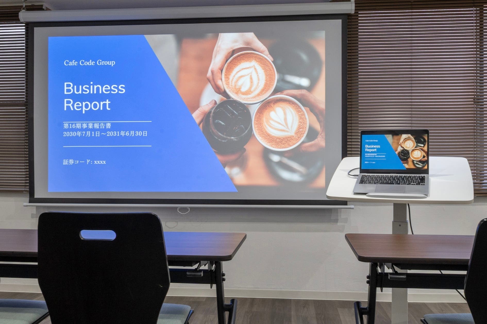 【広島駅４分】100㌅プロジェクター/持込飲食/会議/セミナー/研修/オンライン会議にも最適の写真4