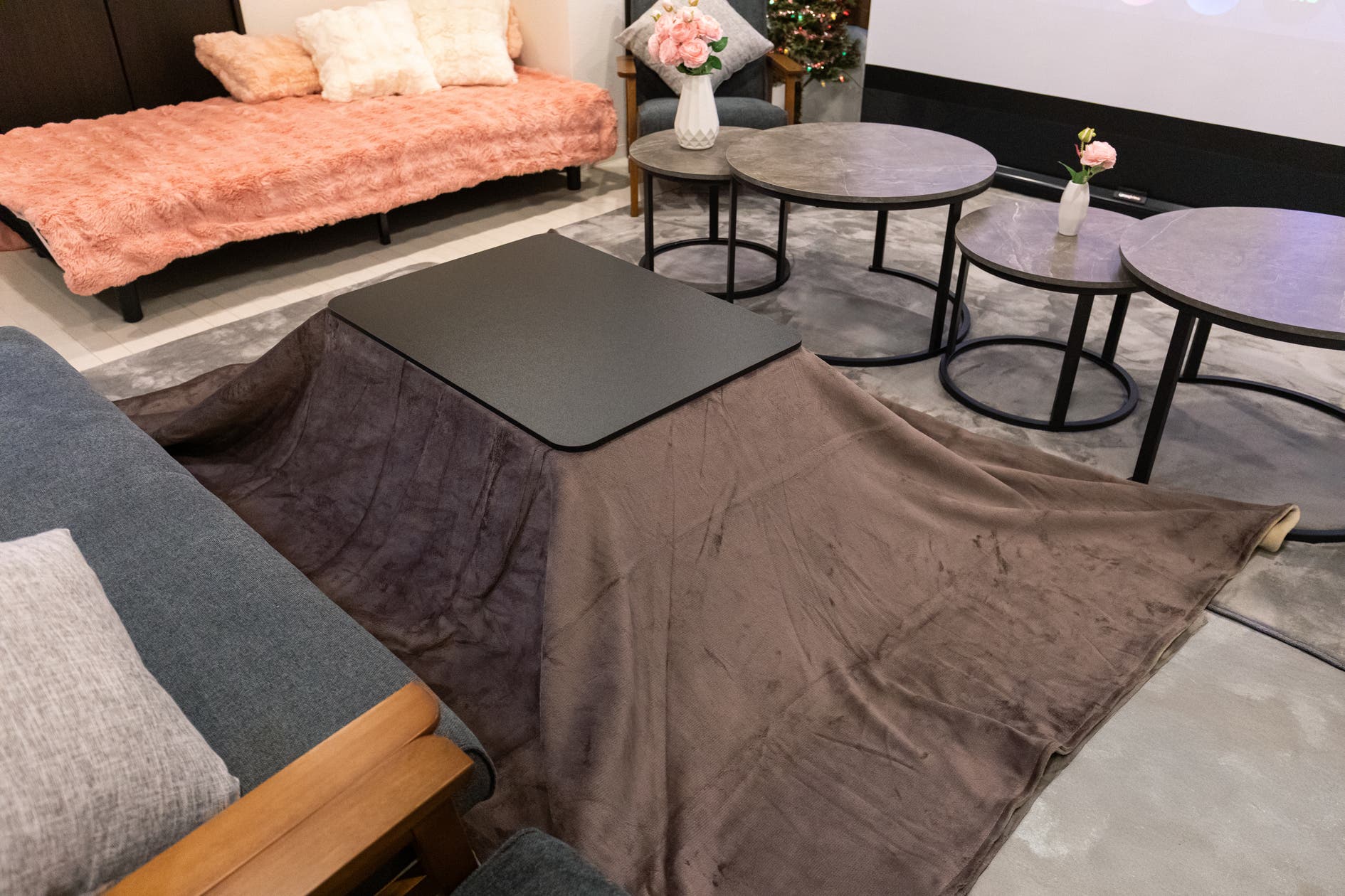 usy黒❤元町駅から徒歩2分❤大迫力100インチスクリーンで映画上映❤推し活❤の写真3