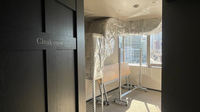 TS新橋5F【新橋駅 徒歩1分】セミナー 研修 パーティー ♥控室あり! 飲食 OK 無料WiFi 駅近★の写真12