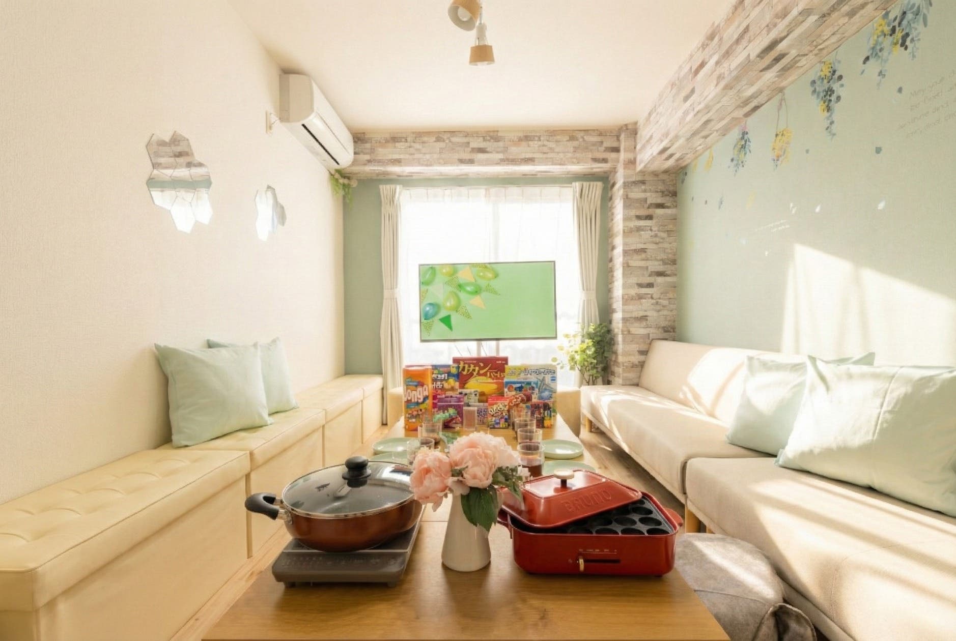 NEW🎉最大25名🉐梅田駅徒歩5分🌟24h🈺パーティ🎉飲み会🍻女子会💓タコパ🐙推し活✨ゲーム🎮kitty梅田の写真2