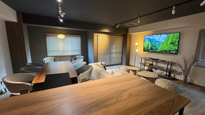 スペモ🏠️難波駅徒歩5分🚶パーティー🎊飲み会🍻テレビ📺️ママ会👶歓送迎会✈️717_LIVING大阪難波の写真1