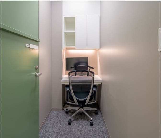 虎ノ門駅徒歩3分　モニター完備の一人用完全個室【T03】 - 虎ノ門アルセアタワーの写真1