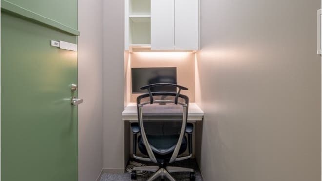 虎ノ門駅徒歩3分 モニター完備の一人用完全個室【T03】 - 虎ノ門アルセアタワーの写真1