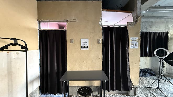 【撮影スタジオ】仙台市青葉区、大町西公園駅から徒歩1分にある、撮影にレンタルできる廃墟スタジオ・グラシーズ仙台店の写真3