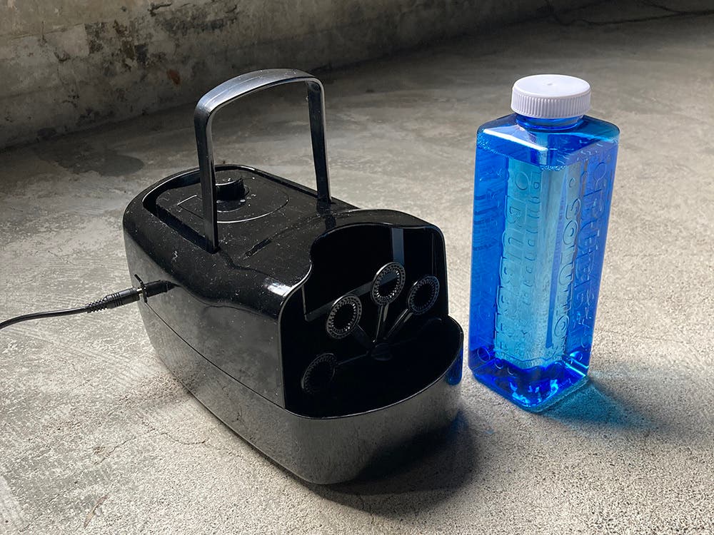 電動バブルマシンレンタルの画像1