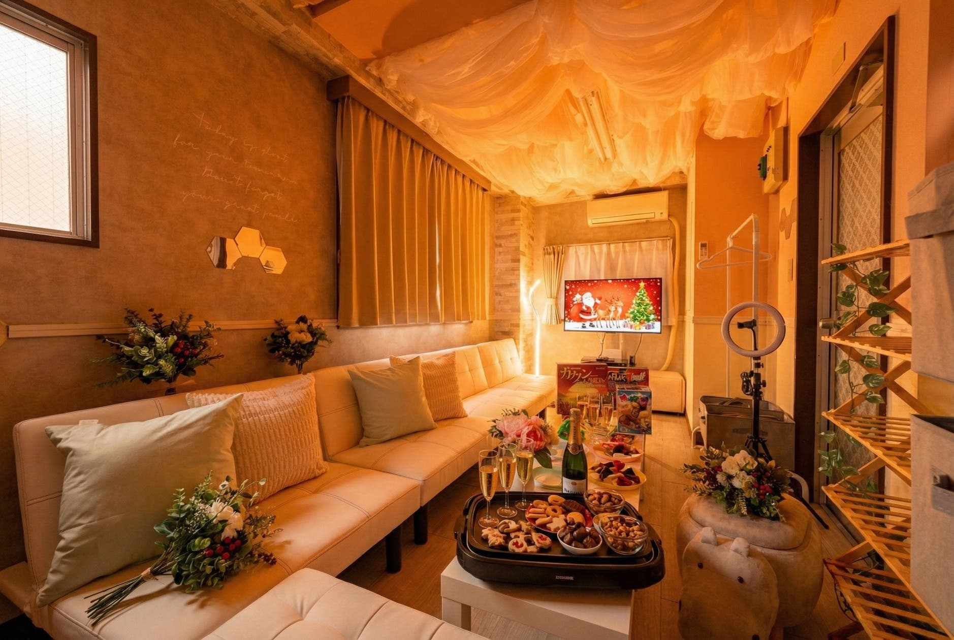 セレコレ🌳クリスマス☃️最大19名🉐駅4分🥳ゲーム機🎮女子会💗推し活🌟撮影📷パーティ🥂飲み会🍻ivory渋谷の写真1