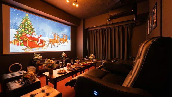 セレコレ🌳クリスマス☃️最大11名🉐プロジェクタ📽️映画🐈⬛デート💓ゲーム🎮女子会💗推し活🌟pricy渋谷の写真1