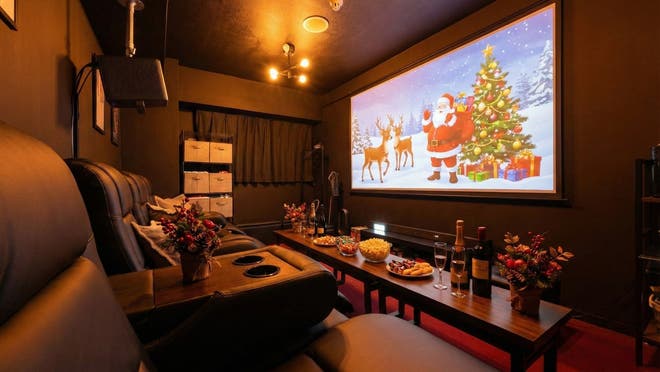 セレコレ🌳クリスマス☃️最大13名🉐プロジェクタ📽️映画🐈⬛デート💓ゲーム🎮女子会💗推し活🌟ritzy池袋の写真1