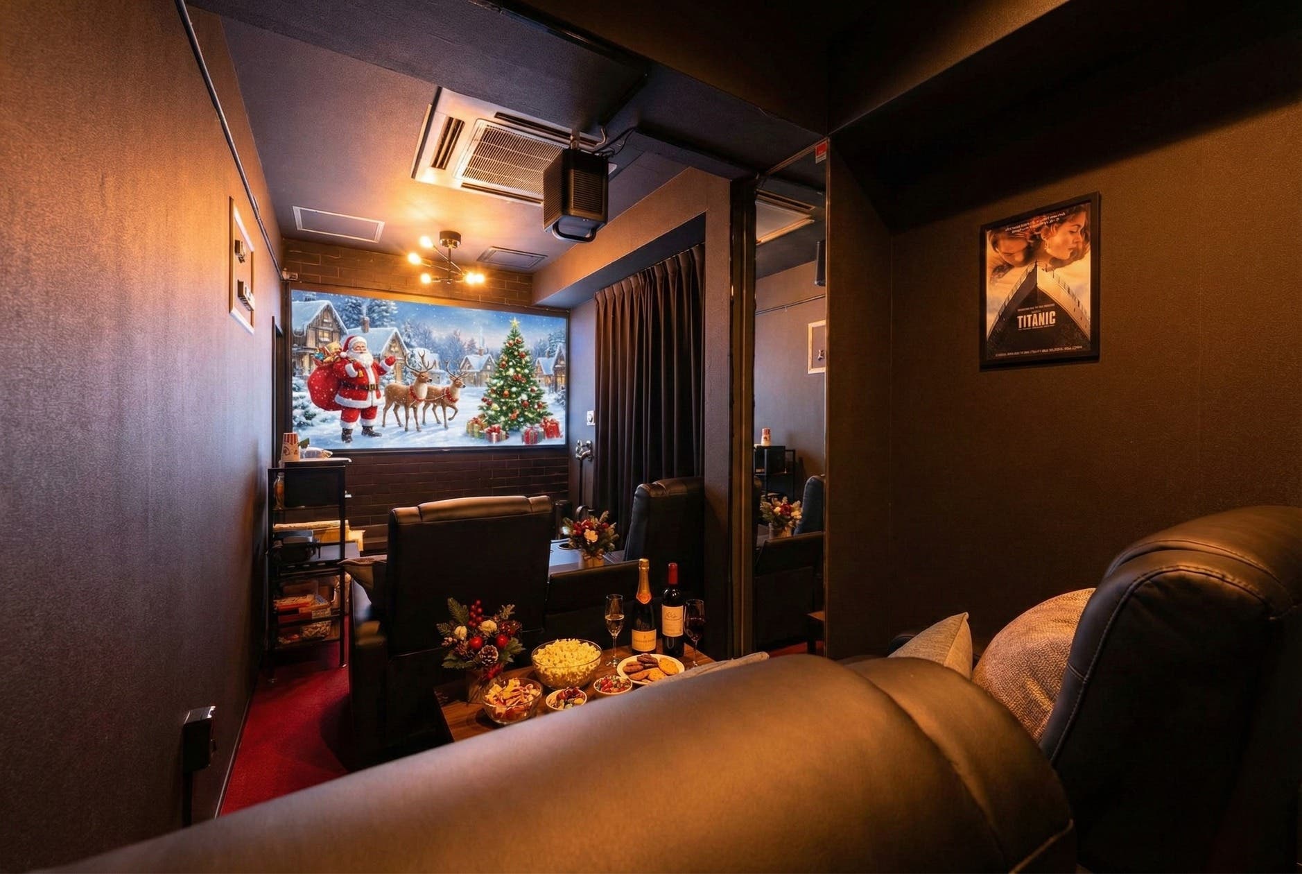 セレコレ🌳クリスマス☃️最大14名🉐ｼｱﾀｰ✨ﾌﾟﾛｼﾞｪｸﾀ📽️映画🐈‍⬛デート💓ゲーム🎮女子会💗pricy上野の写真1