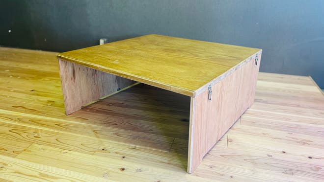 杉無垢床×ミニキッチンの自由な空間の写真5