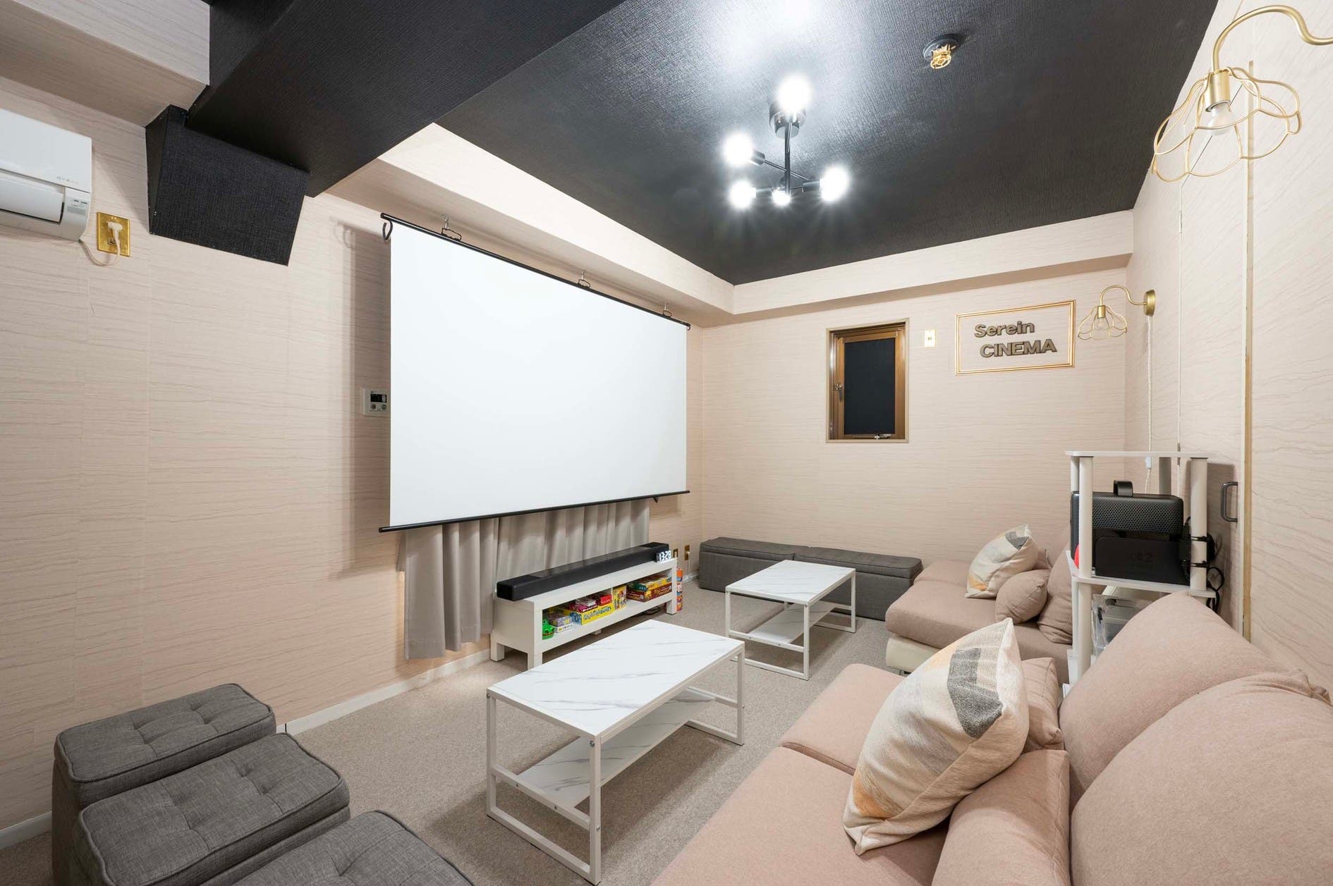 NEW🎉クリスマス☃️🎃最大12名🉐ﾌﾟﾛｼﾞｪｸﾀ📽️映画🐈‍⬛デート💓ゲーム🎮女子会💗Serein梅田の写真12