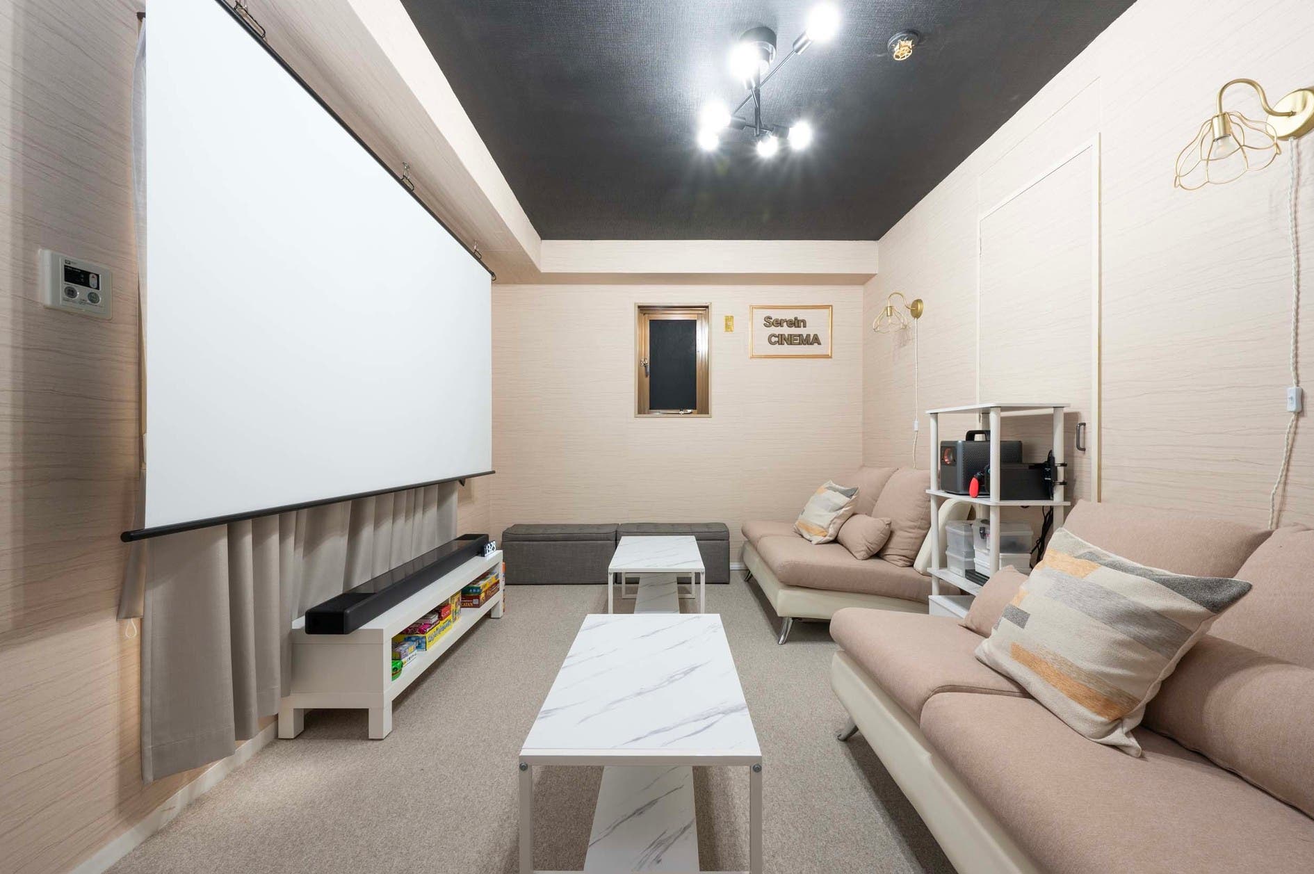 NEW🎉クリスマス☃️🎃最大12名🉐ﾌﾟﾛｼﾞｪｸﾀ📽️映画🐈‍⬛デート💓ゲーム🎮女子会💗Serein梅田の写真13