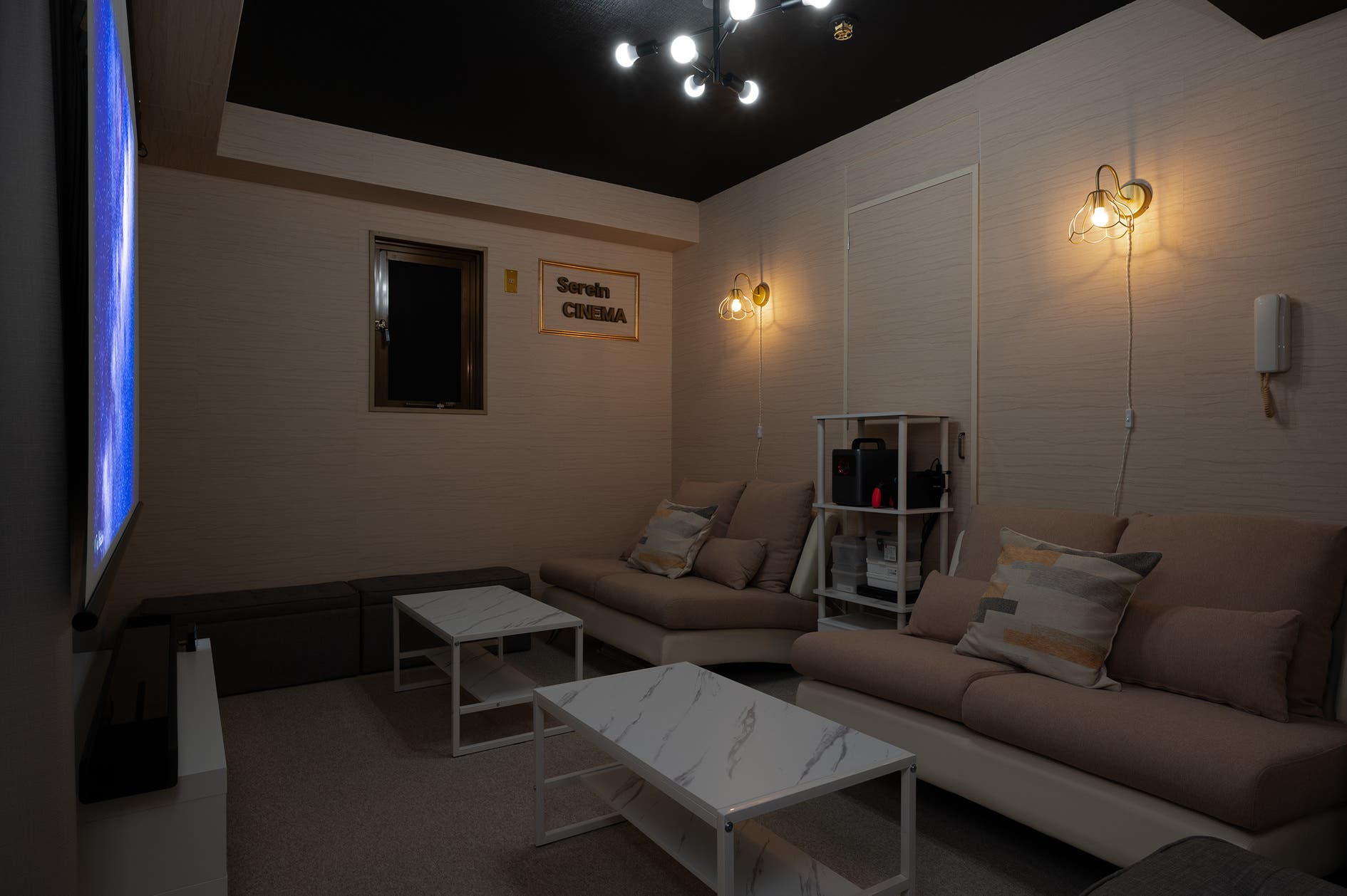 NEW🎉クリスマス☃️🎃最大12名🉐ﾌﾟﾛｼﾞｪｸﾀ📽️映画🐈‍⬛デート💓ゲーム🎮女子会💗Serein梅田の写真5