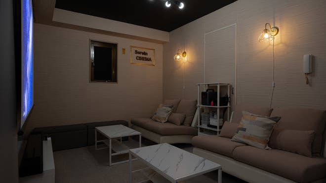 NEW🎉クリスマス☃️🎃最大12名🉐プロジェクタ📽️映画🐈⬛デート💓ゲーム🎮女子会💗Serein梅田の写真5