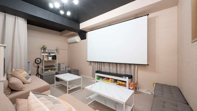 NEW🎉クリスマス☃️🎃最大12名🉐プロジェクタ📽️映画🐈⬛デート💓ゲーム🎮女子会💗Serein梅田の写真16