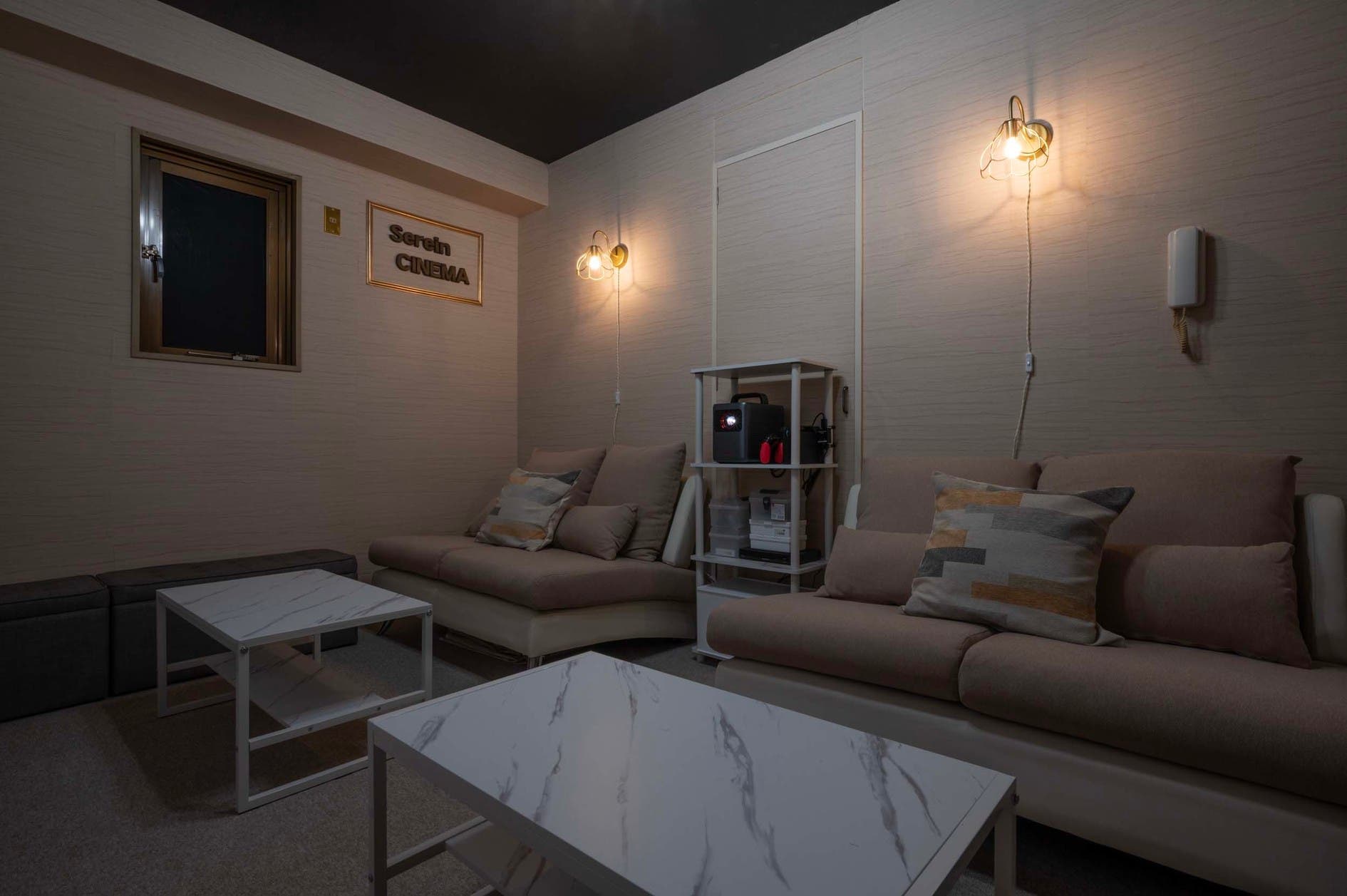 NEW🎉クリスマス☃️🎃最大12名🉐ﾌﾟﾛｼﾞｪｸﾀ📽️映画🐈‍⬛デート💓ゲーム🎮女子会💗Serein梅田の写真8