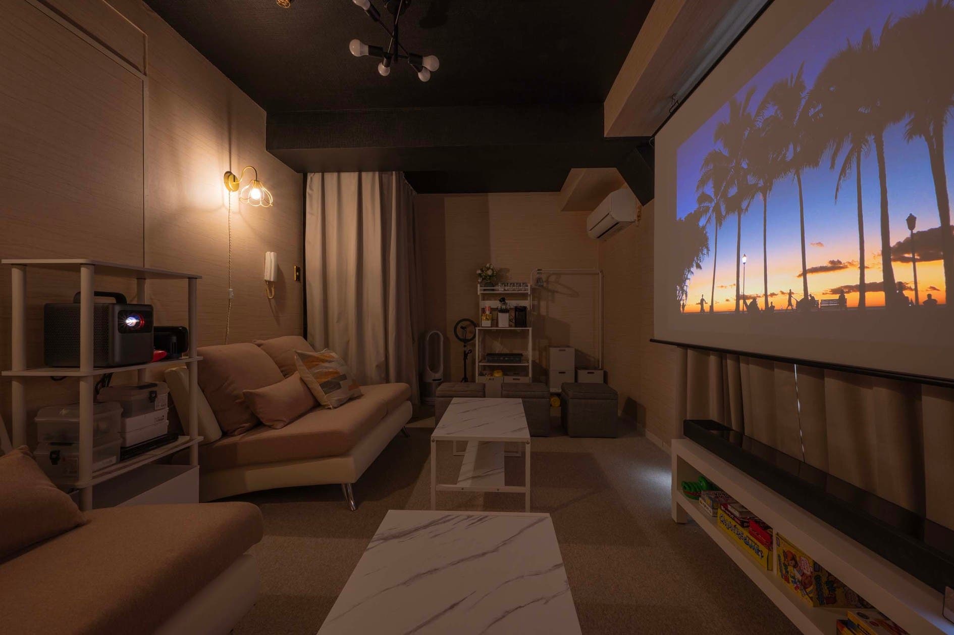 NEW🎉クリスマス☃️🎃最大12名🉐ﾌﾟﾛｼﾞｪｸﾀ📽️映画🐈‍⬛デート💓ゲーム🎮女子会💗Serein梅田の写真6