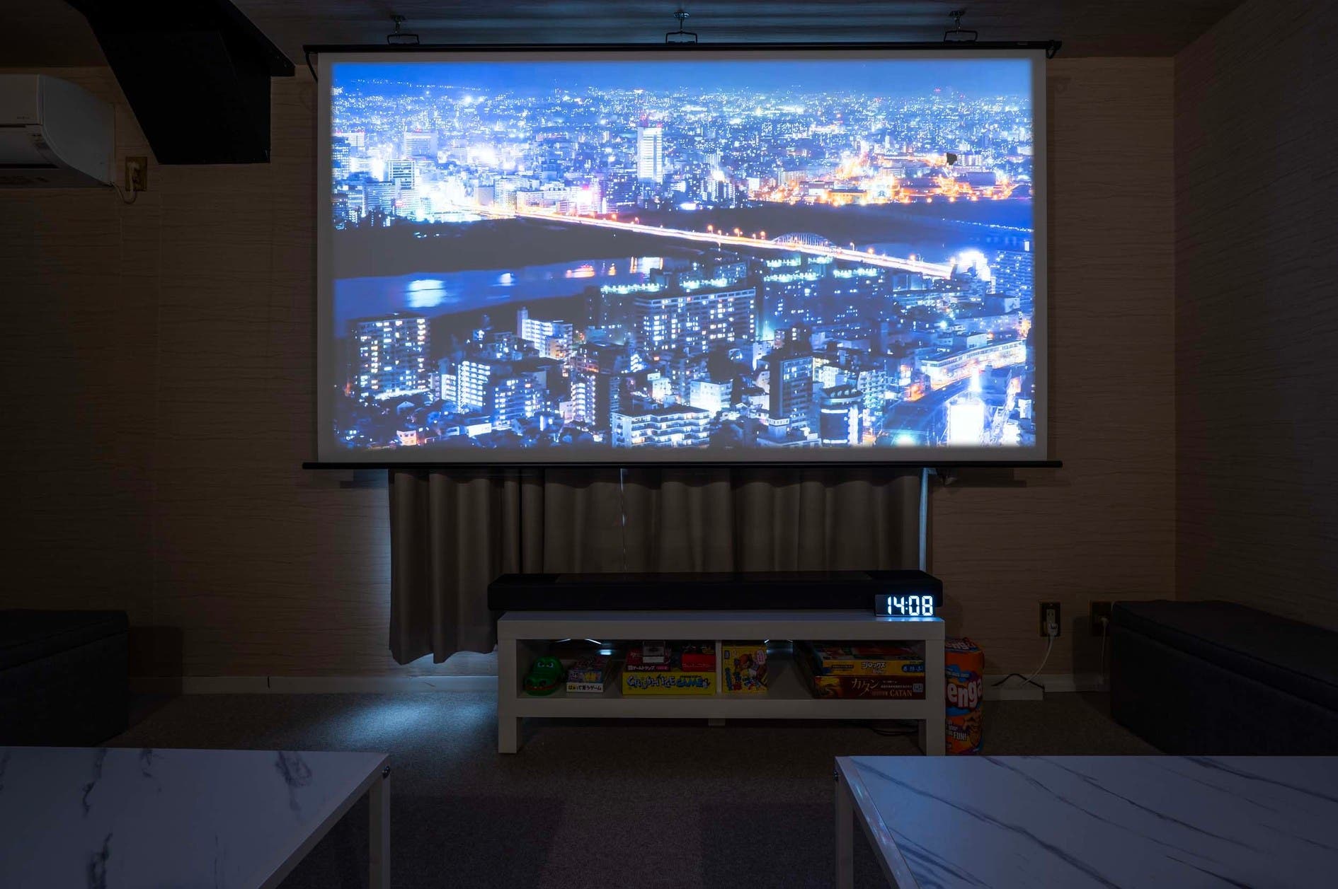 NEW🎉クリスマス☃️🎃最大12名🉐ﾌﾟﾛｼﾞｪｸﾀ📽️映画🐈‍⬛デート💓ゲーム🎮女子会💗Serein梅田の写真3