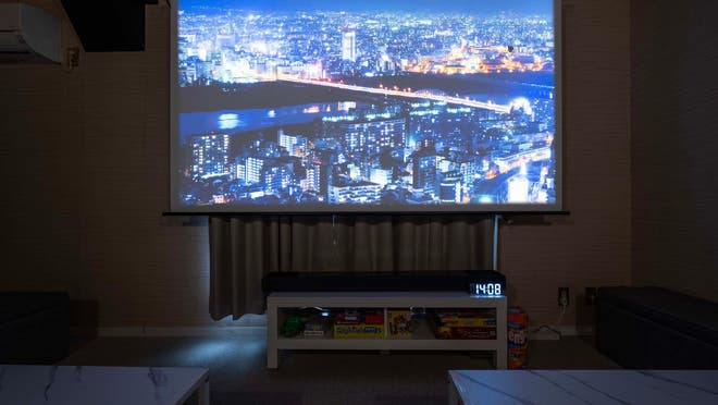 NEW🎉クリスマス☃️🎃最大12名🉐プロジェクタ📽️映画🐈⬛デート💓ゲーム🎮女子会💗Serein梅田の写真3