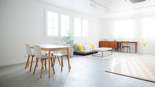 ライフスタイルの撮影に 明るくおしゃれなグリーン豊富なハウススタジオの写真2